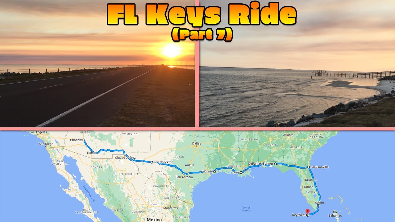 Florida Keys Ride [Journey To Ride The Ocean] - Part 7: Backroads To ...