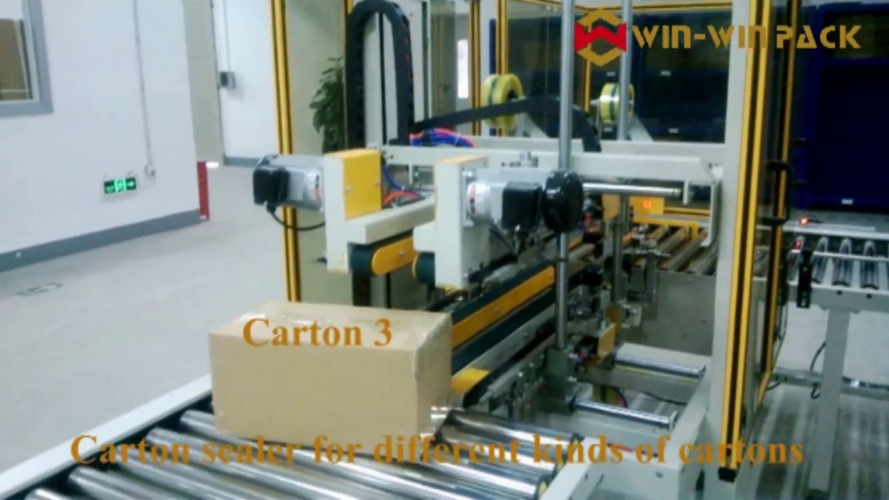 WIN-WIN PACK Small box packing machine/ Carton erector/Carton sealer ...