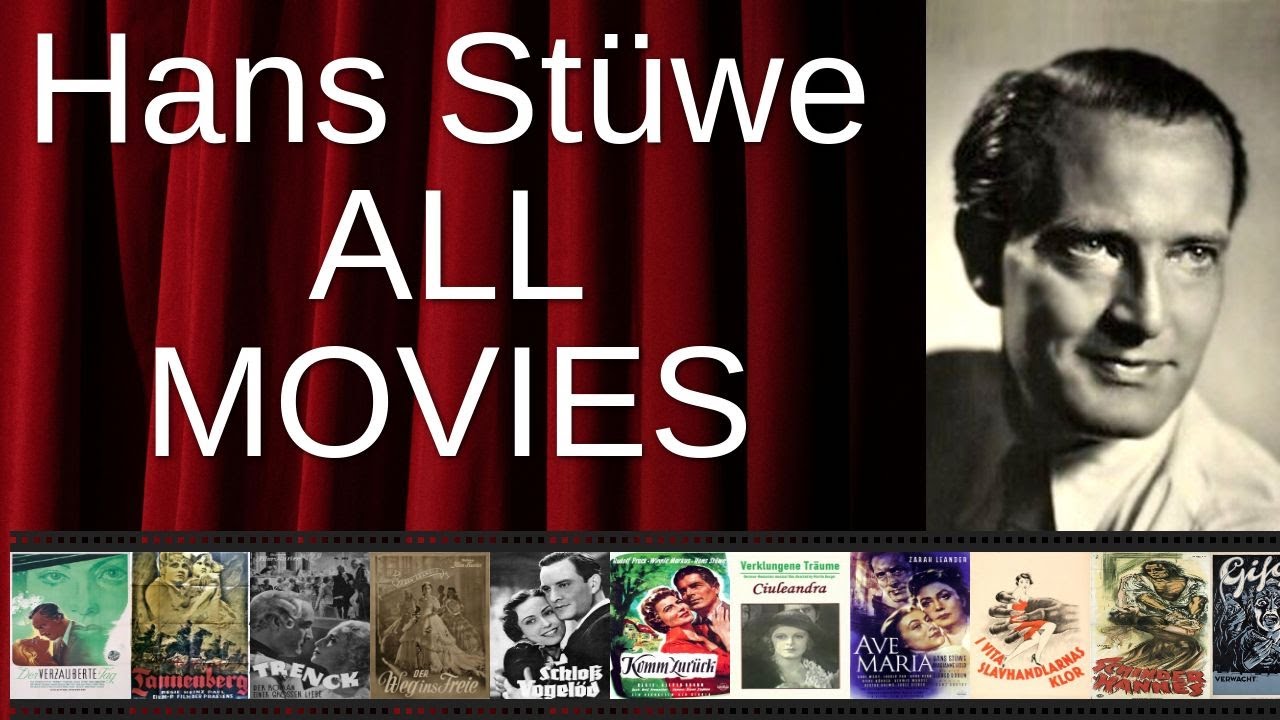 ALL Hans Stüwe Movies Ranked by Score (Critics + Fans) - YouTube