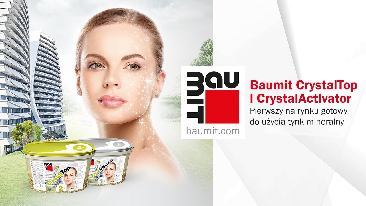 Baumit CrystalTop i CrystalActivator - pierwszy taki duet na rynku! | Baumit Polska - YouTube