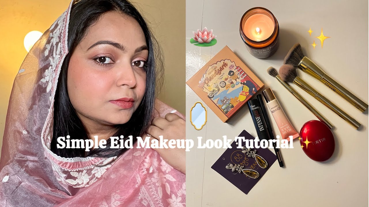 SIMPLE EID MAKEUP TUTORIAL || SOFT GLAM 🪞 - YouTube