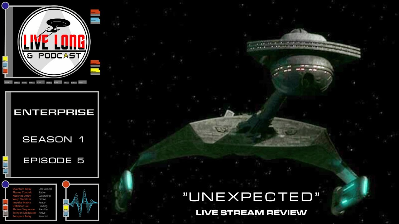 Star Trek: Enterprise S1 E5 "Unexpected" Review - YouTube