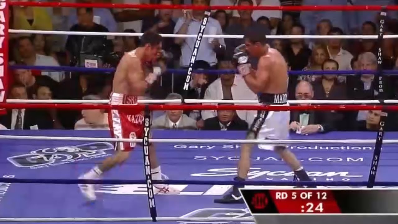 WOW!! FIGHT OF THE YEAR - Israel Vazquez vs Rafael Marquez II, Full HD ...