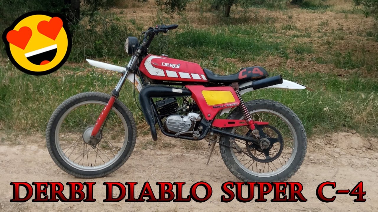La DERBI DIABLO VUELVE al CANAL y con PIEZAS ORIGINALES! La probamos ...