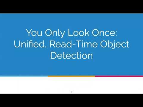 You Only Look Once: Unified, Real Time Object Detection(YOLOv1) - Paper Review - YouTube