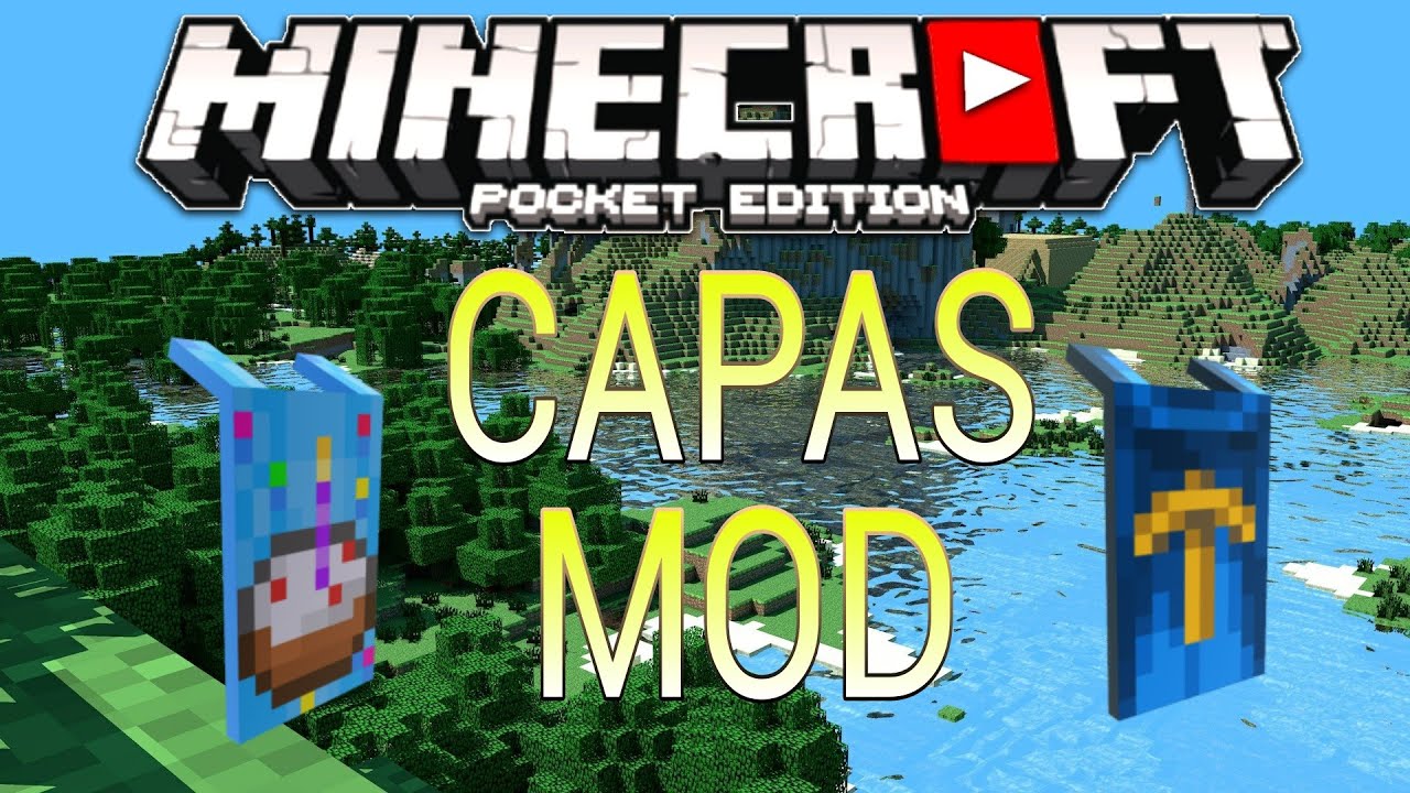 CAPAS MOD PARA MINECRAFT PE 0.12.1•MODS PARA MINECRAFT PE 0.12.1 - YouTube