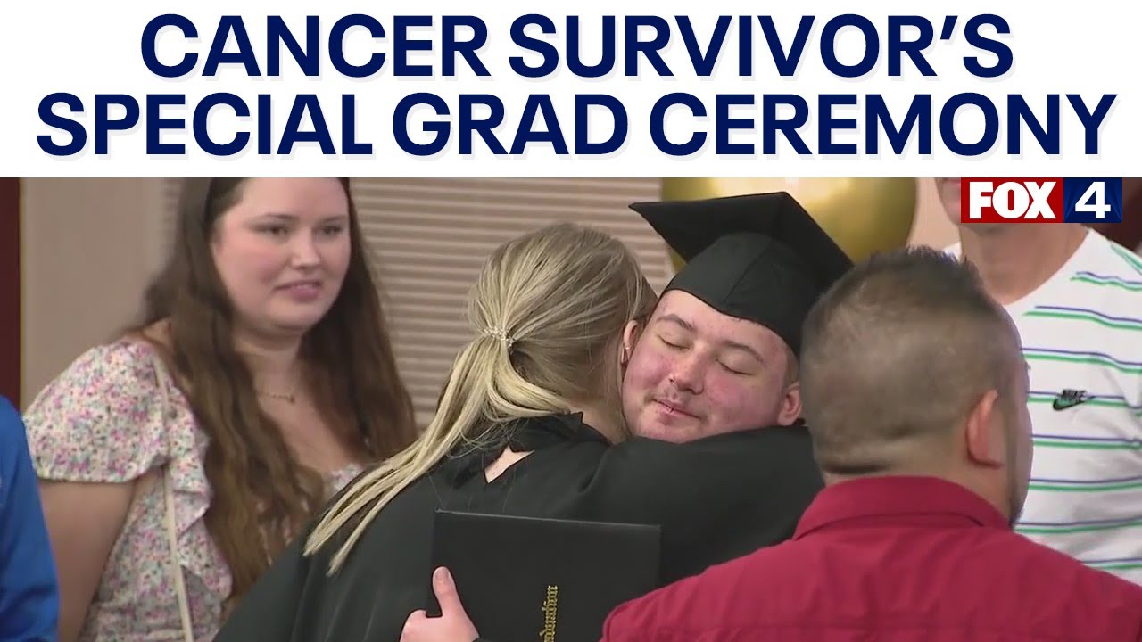Cancer survivor gets special graduation ceremony at Medical City ...