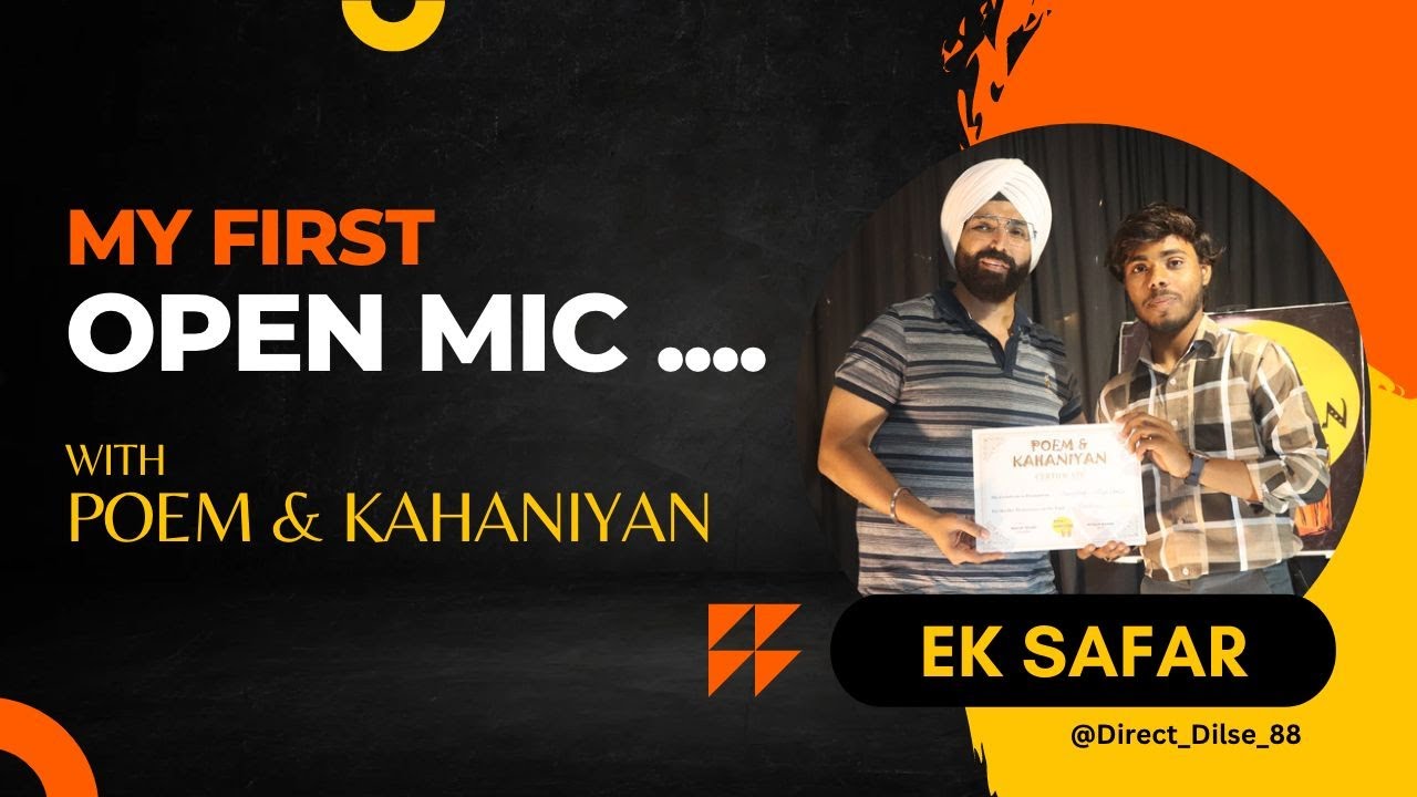 My First Poetry Open Mic Performance: A Heartfelt Debut | Poem And ...