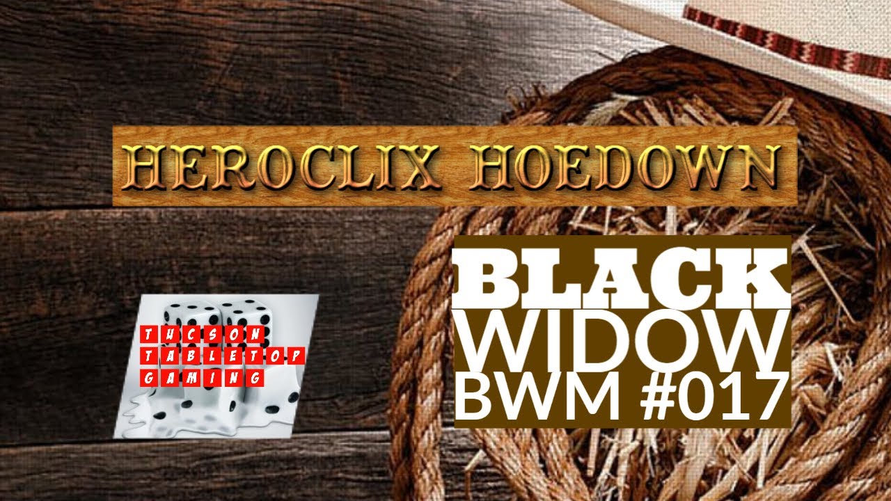 Heroclix Hoedown - Black Widow BWM 017 - YouTube