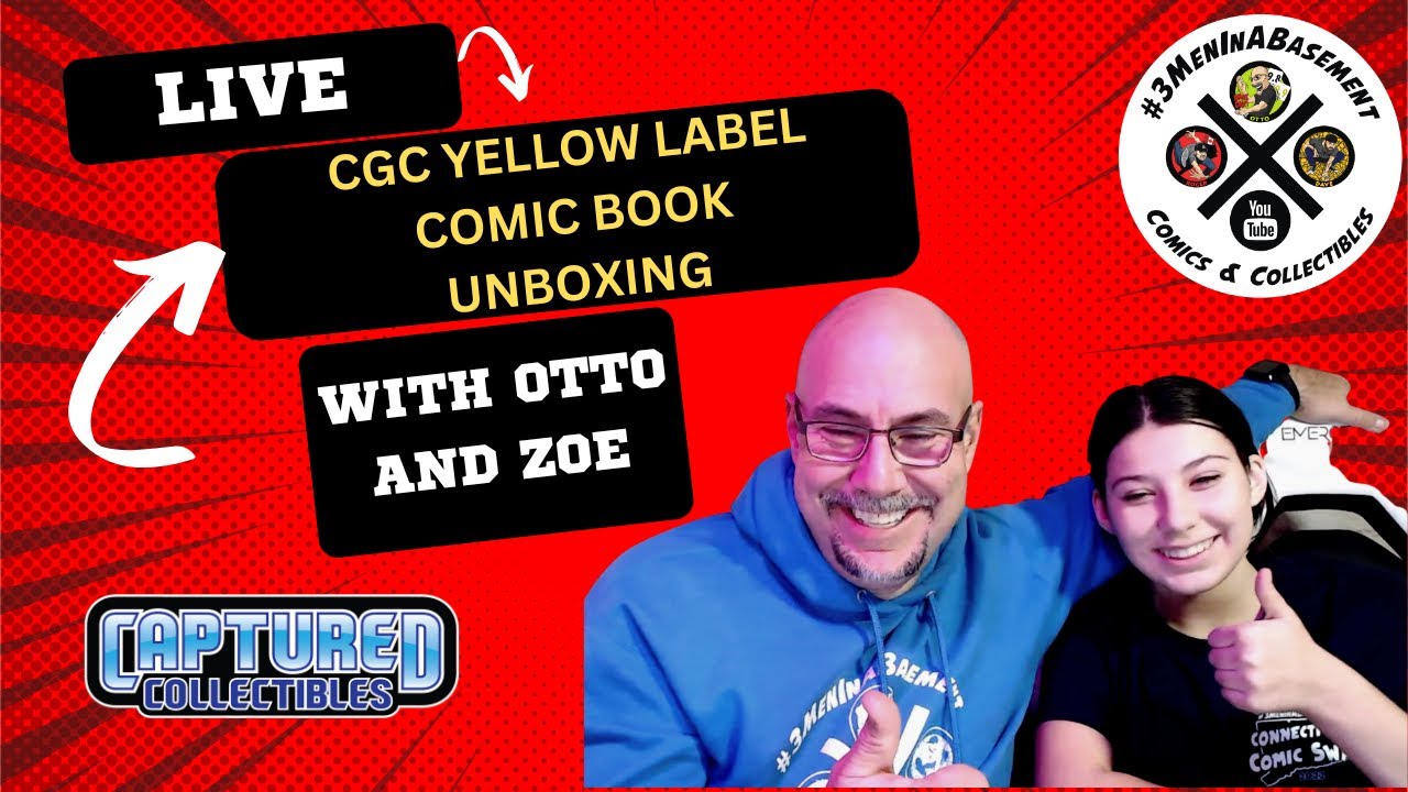 CGC YELLOW LABEL UNBOXING - Otto & SPECIAL GUEST "ZOE" - YouTube