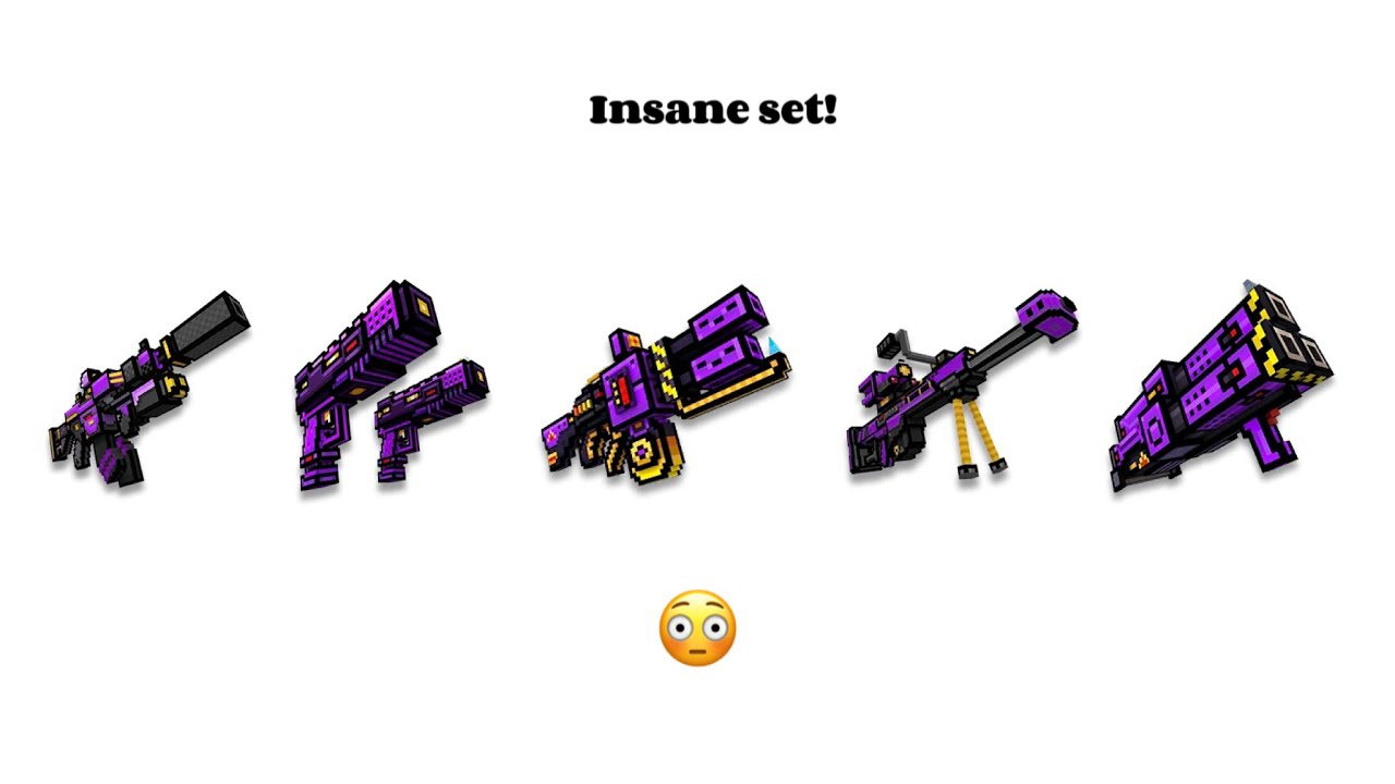 Advanced Arsenal Set is Insane! (New Year Special) | Pixel Gun 3D - YouTube