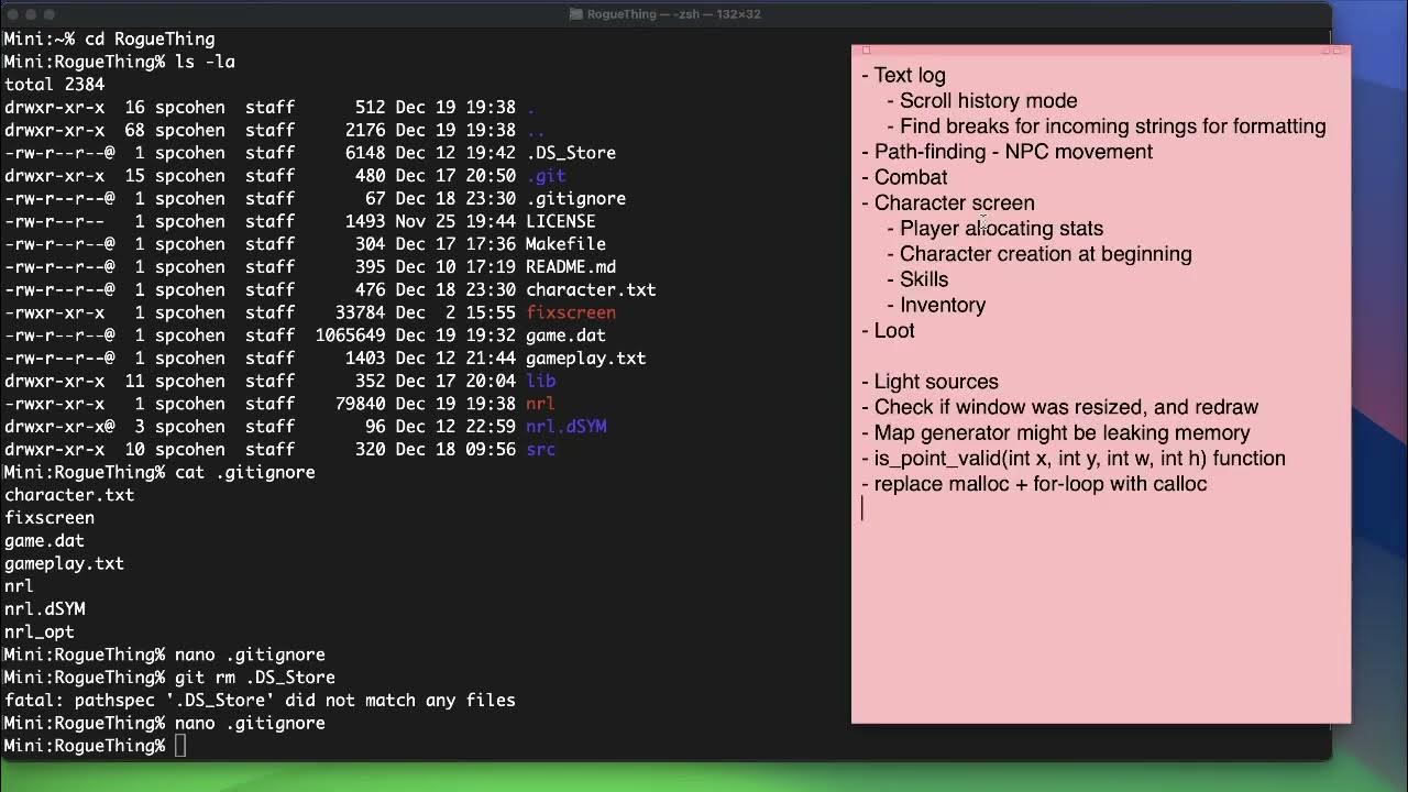Live-coding a classic roguelike in C pt. 10 - YouTube