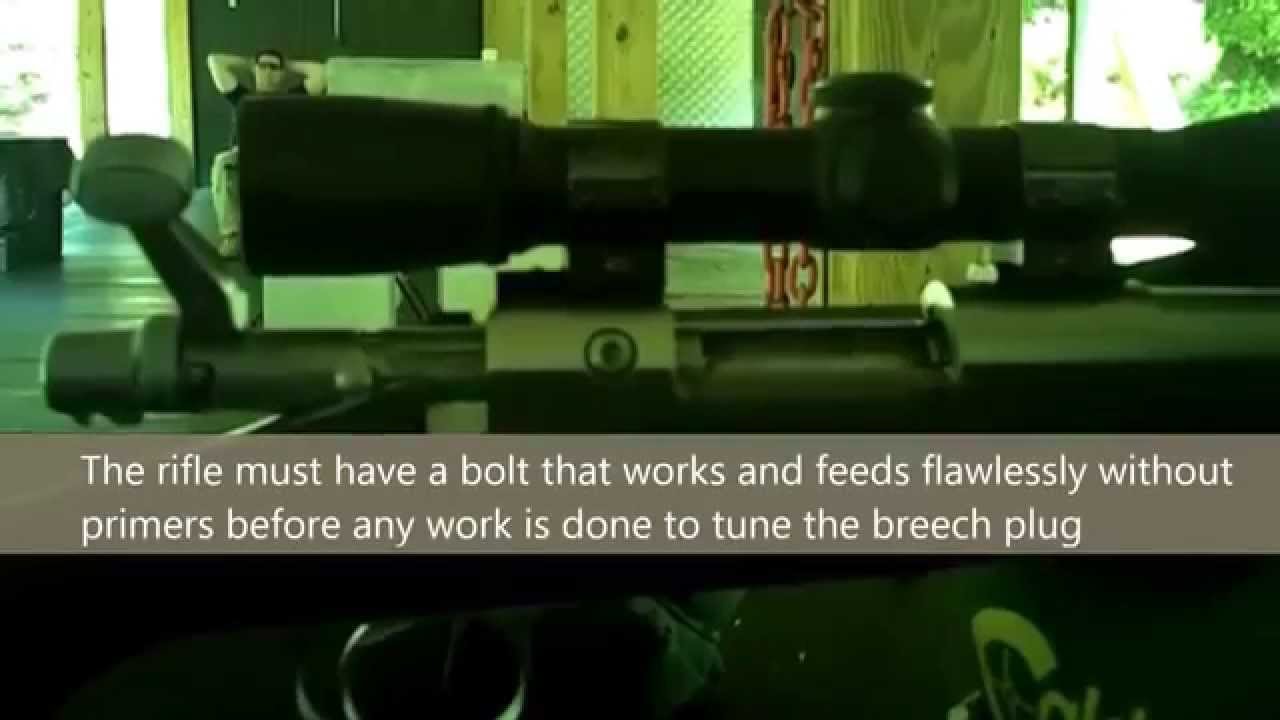 Tuning a Badger Ridge Remington 700 ML 209 Conversion Hunter breech ...
