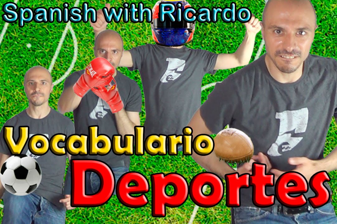 Level A1 - Sports vocabulary (deportes) and practise Verb GUSTAR - YouTube
