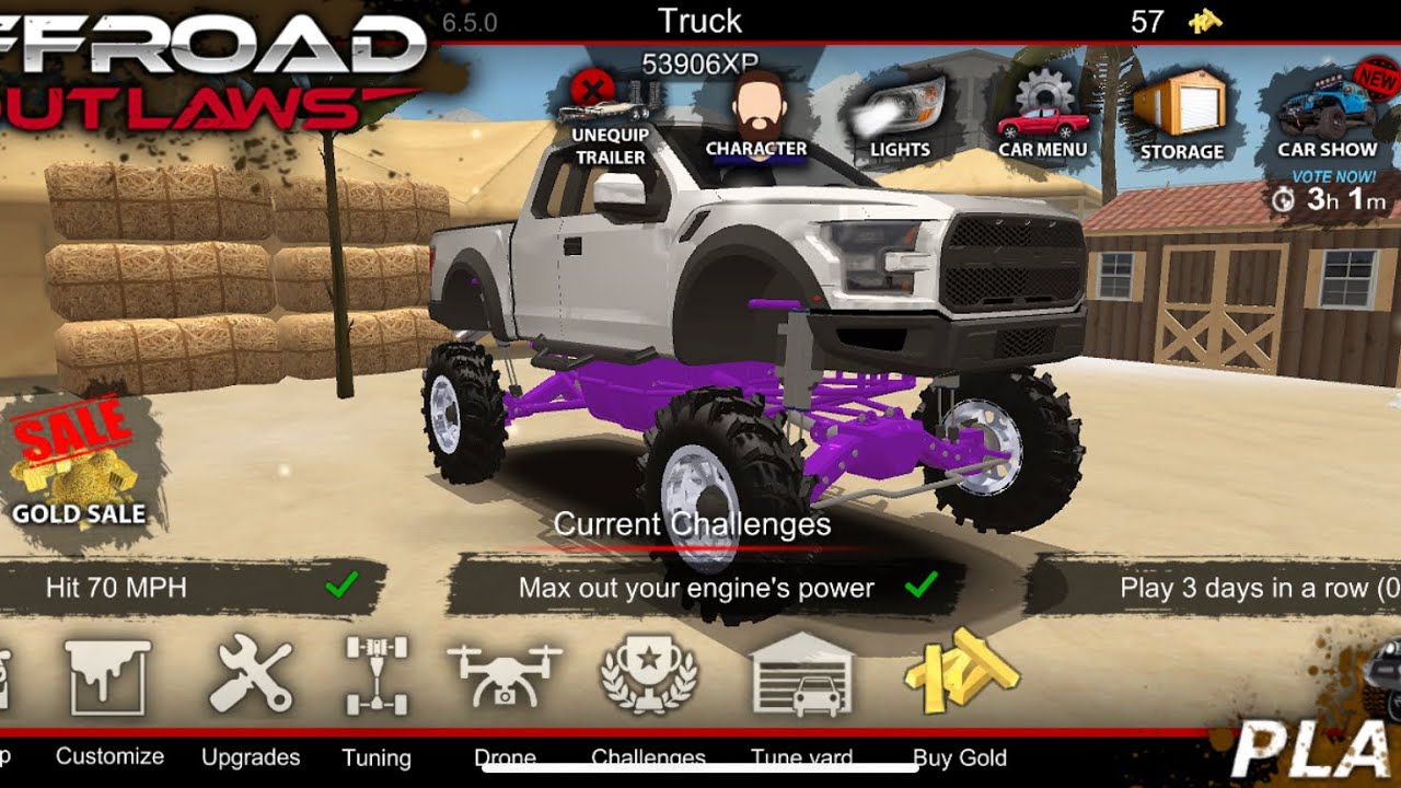 Taking Austin farmer mud truck for testing purposes - YouTube