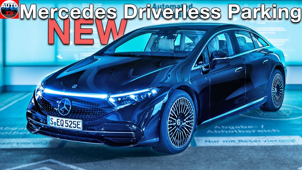 NEW Mercedes EQS Driverless Parking System Level 4 - FEATURES ...