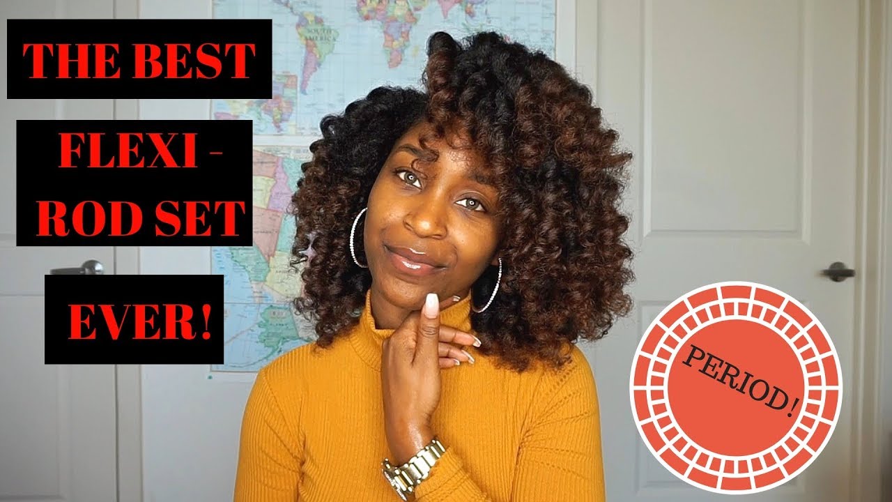 Heatless Curls: Flexi Rod Set Tutorial - YouTube