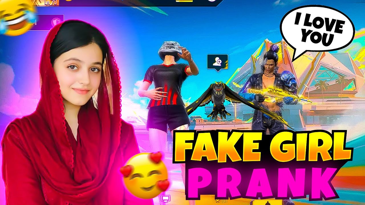Girl Voice Prank With Tharki Boy 😂 girl voice prank in free fire 🔥 ...