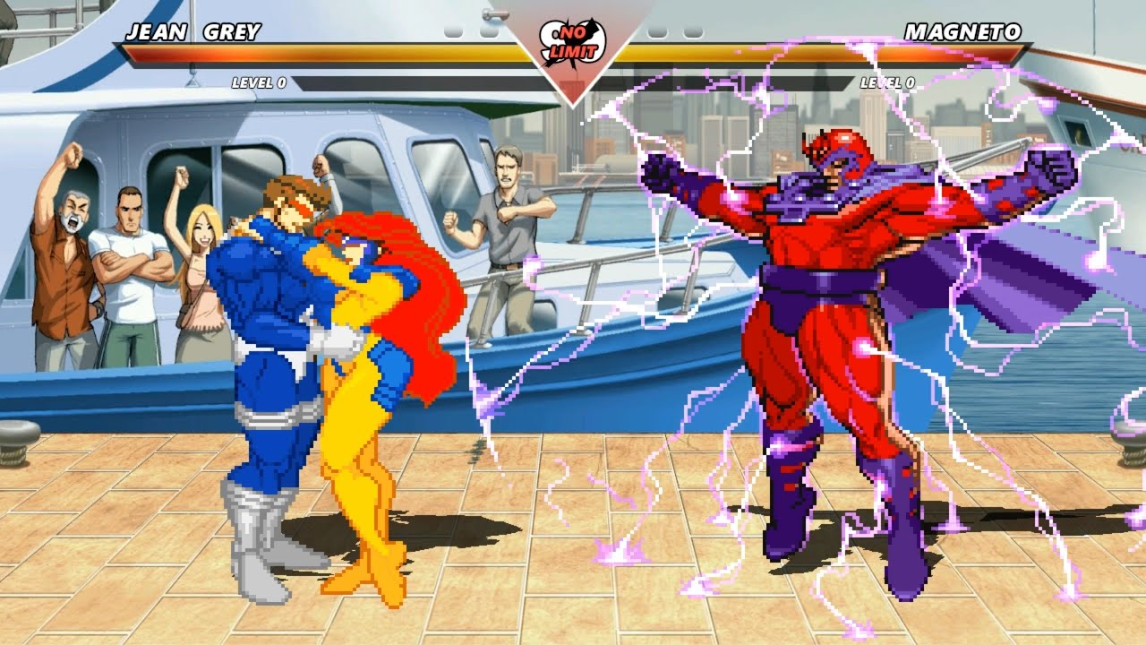 JEAN GREY vs MAGNETO - Highest Level Incredible Epic Fight! - YouTube