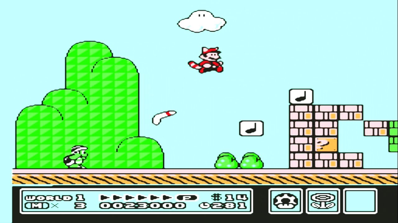 Super Mario Bros. 3 [NES] 1988 Gameplay - YouTube