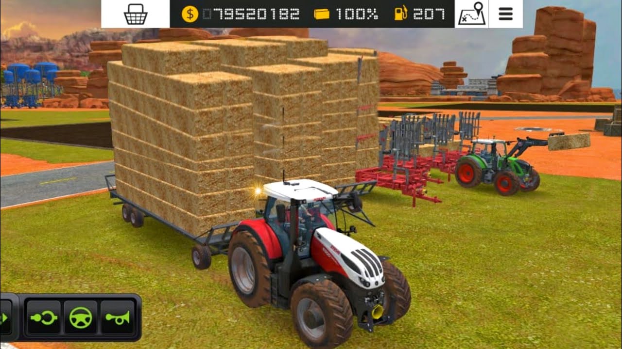 How Much Straw Sells In Fs 18 : Farming Simulator 18 Timelapse #fs18 ...