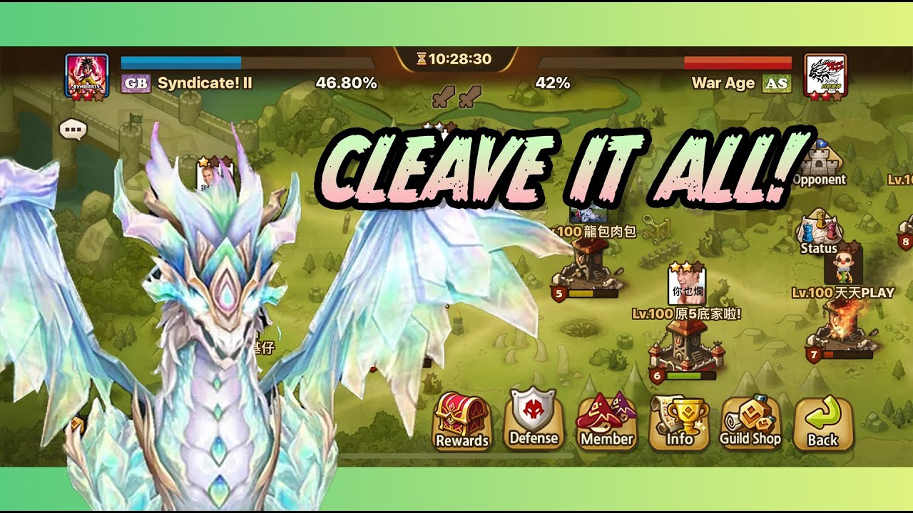 10 Hits in World Guild Battle! - YouTube