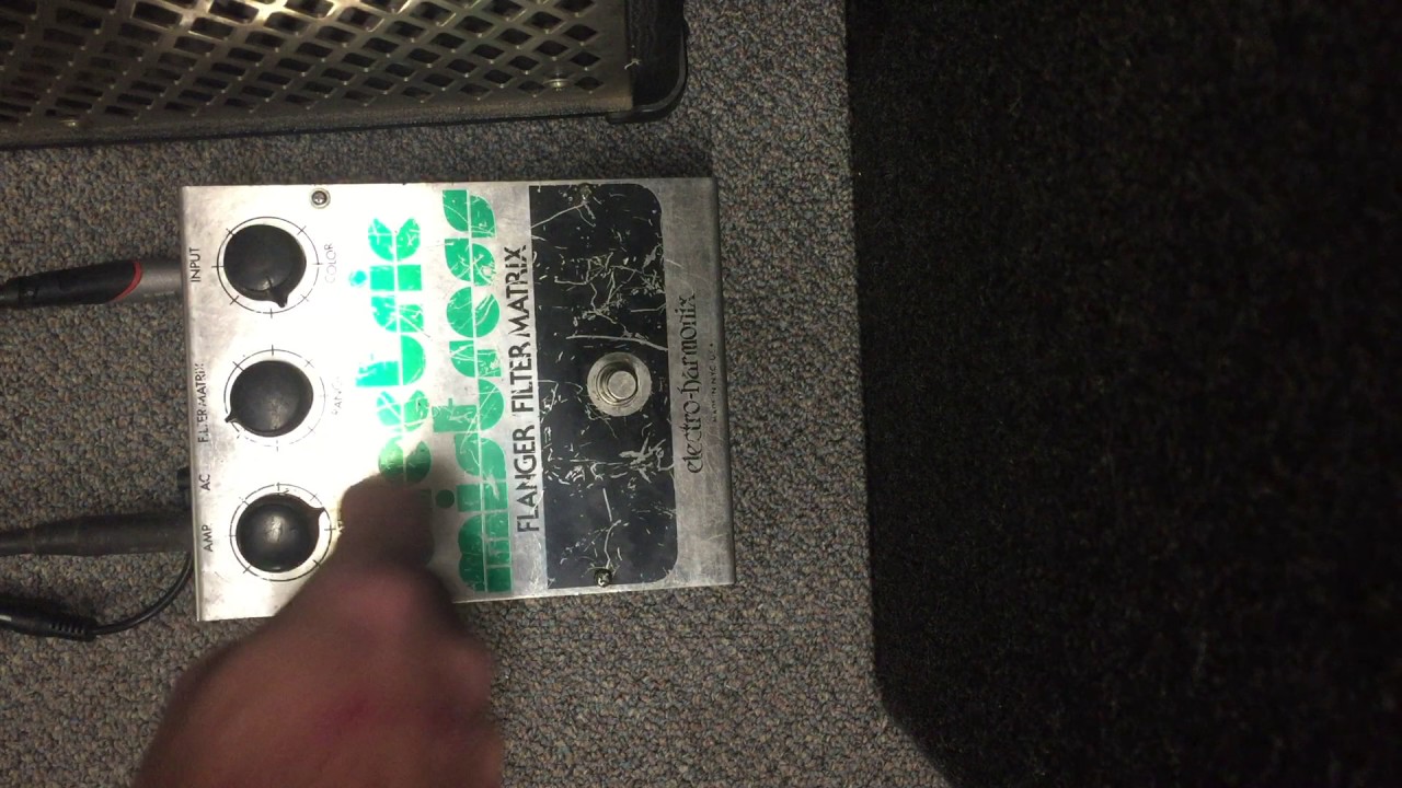 EHX Electric Mistress 1978 (v3) vintage flanger - YouTube