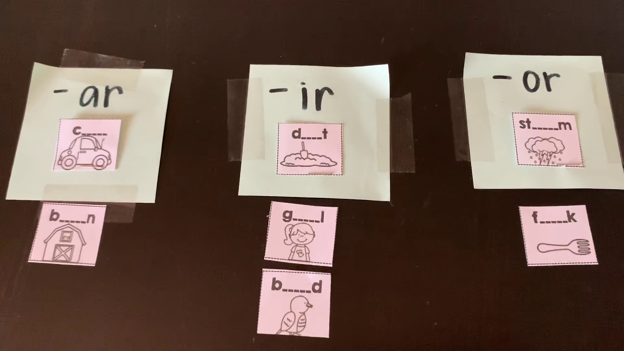 Bossy R -ar, -ir, -or - YouTube