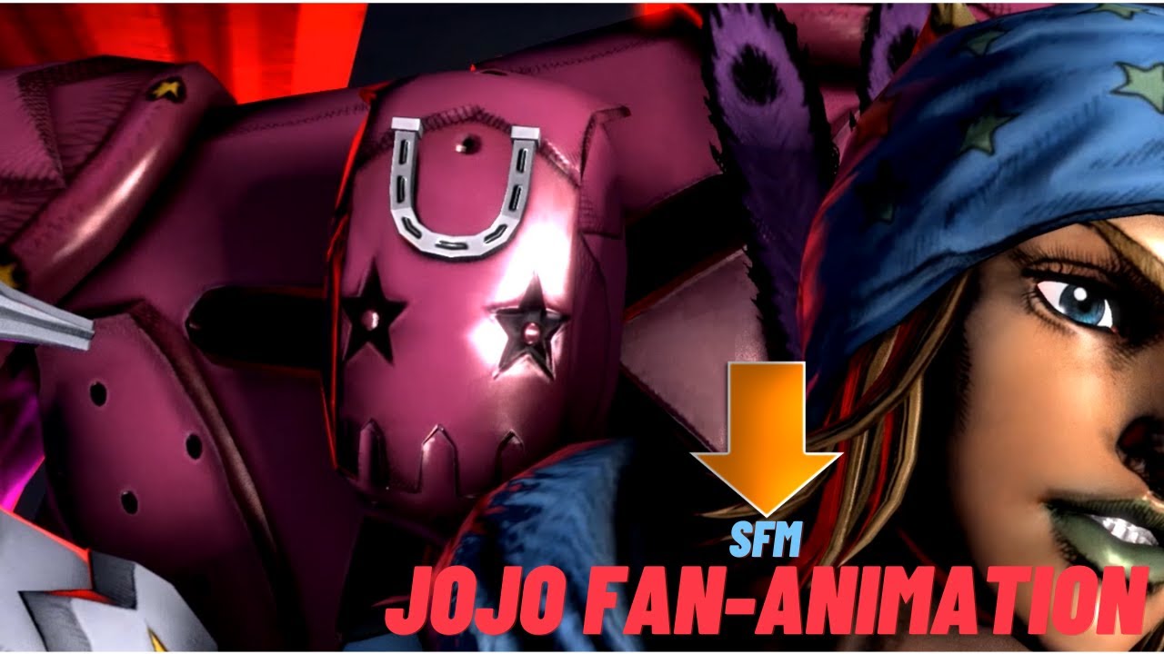 JoJo Fan Animation Test | Part 7 & 8 Characters [SFM] [WIP] - YouTube