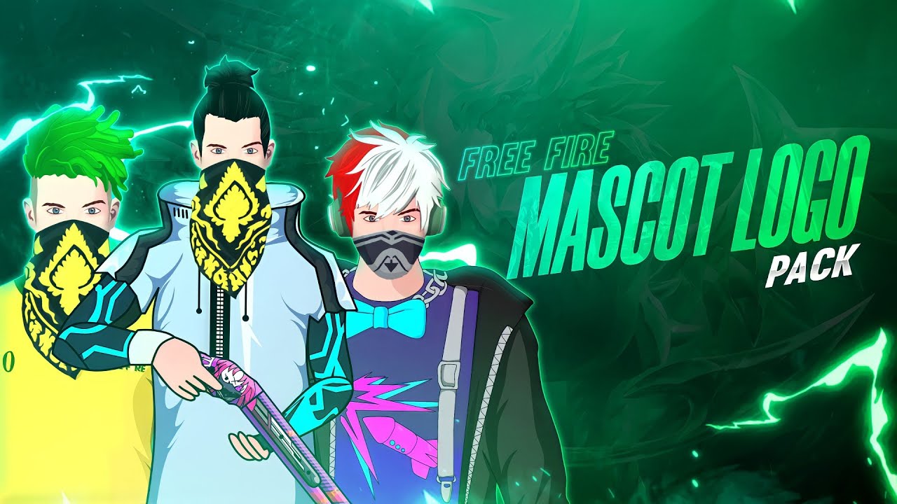FREE FIRE MASCOT LOGO PACK ⚡⚡⚡||FF MASCOT LOGO PACK ||MASCOT LOGO PACK ...