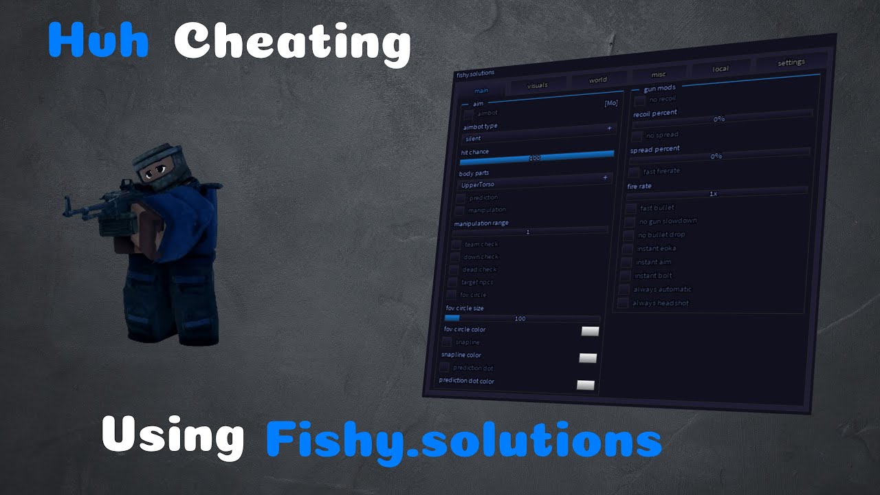 cheating HVH Using the BEST Fallen Survival Script. | FT. Fishy ...