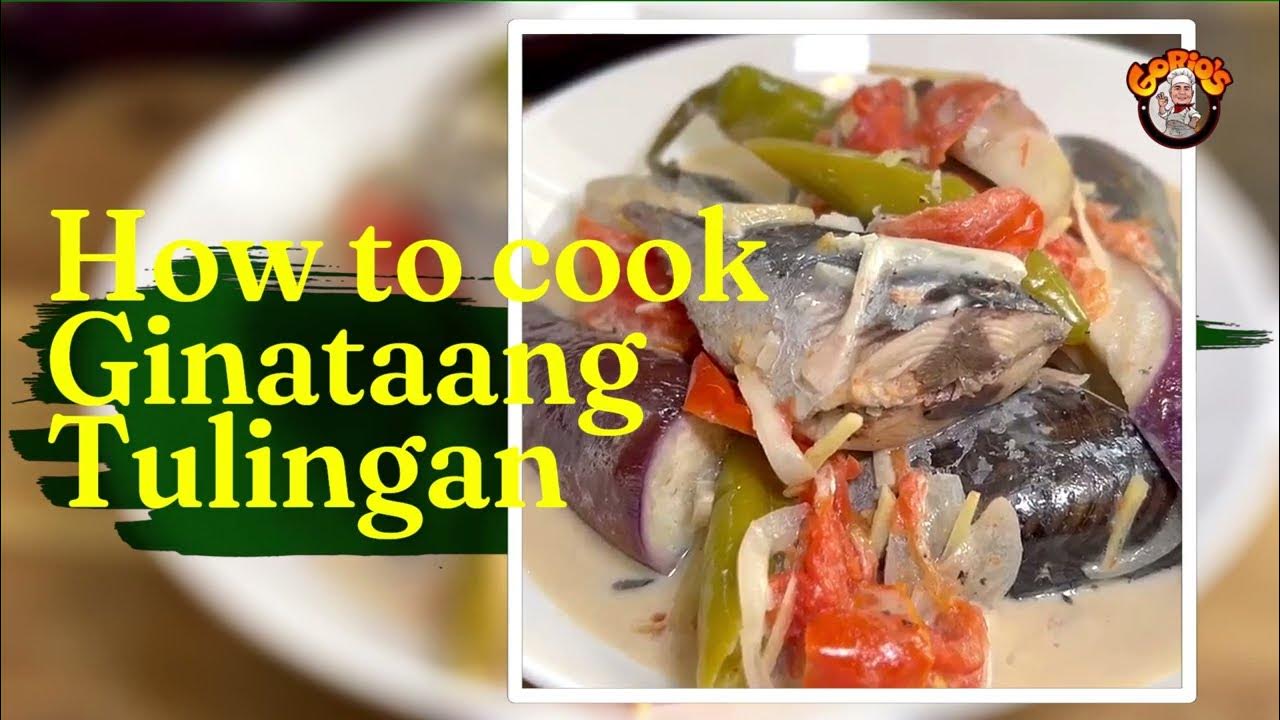 Ginataang Tulingan- How to Cook - YouTube