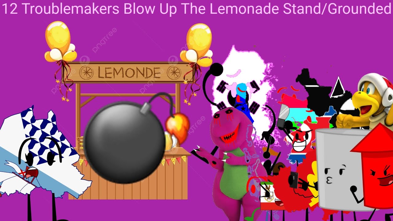 12 Troublemakers Blow Up The Lemonade Stand/Grounded - YouTube