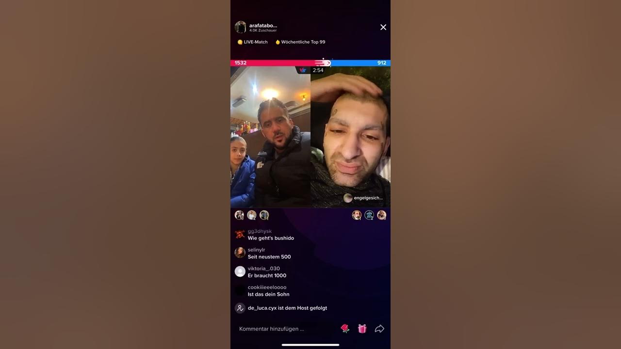 Engelsgesicht und Arafat Abi sind wieder Live (Arafat Abi will Engelsgesicht rechtleiten) - YouTube