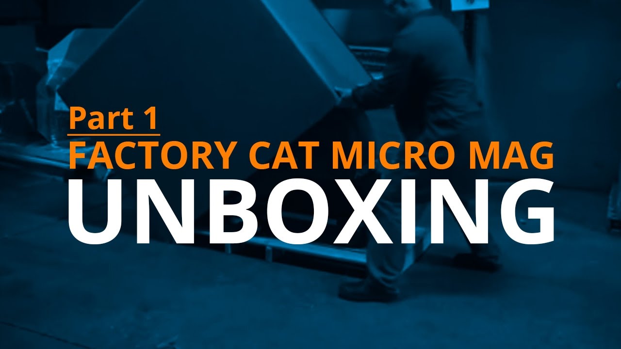 Factory Cat Micro Mag (Part 1 of 3) Unboxing - YouTube