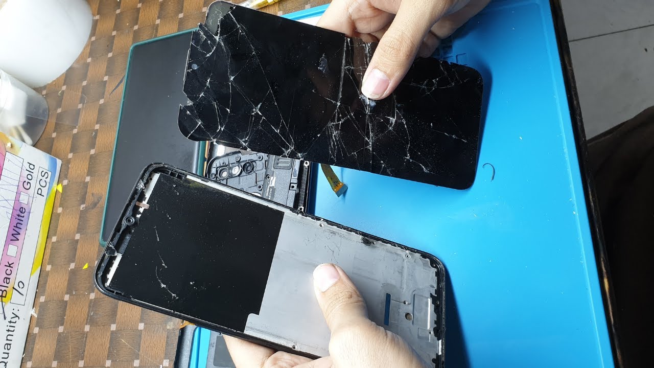 Restoration Broken Phone Spark 4 Lite( BB4K ) LCD Panal Repalcment ...