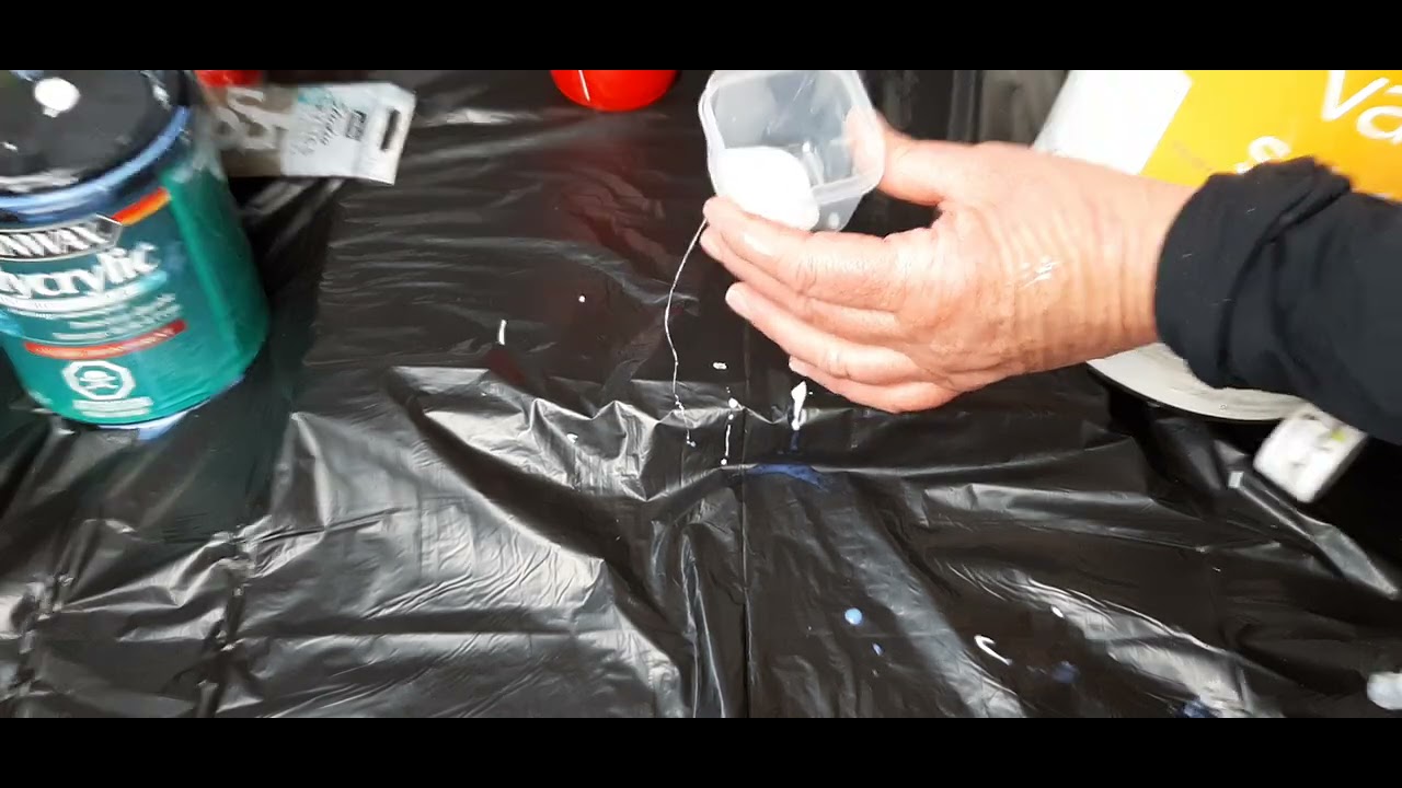 How to make pouring medium and cell mix . - YouTube