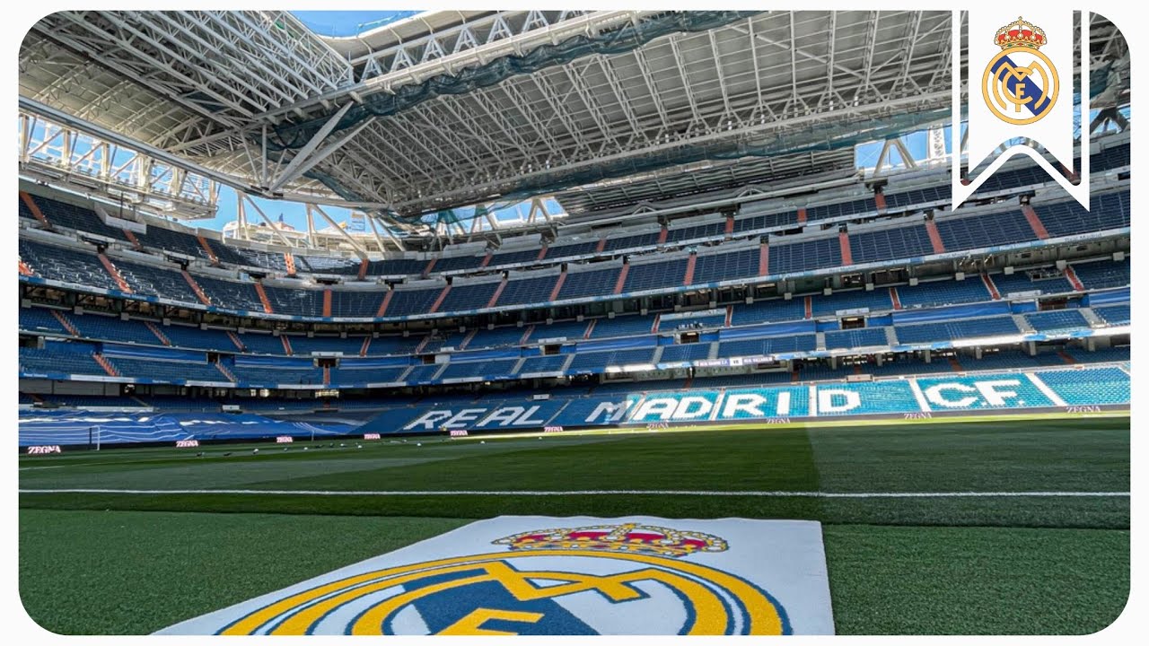 INTERIOR OBRAS NUEVO ESTADIO SANTIAGO BERNABÉU HOY REMODELACIÓN - YouTube