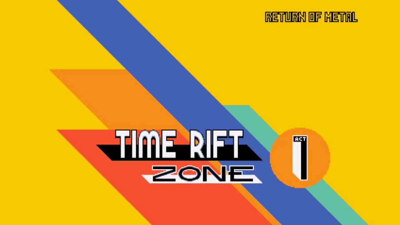 Sonic Mania: Return of Metal: Time Rift Bonus Stage. - YouTube