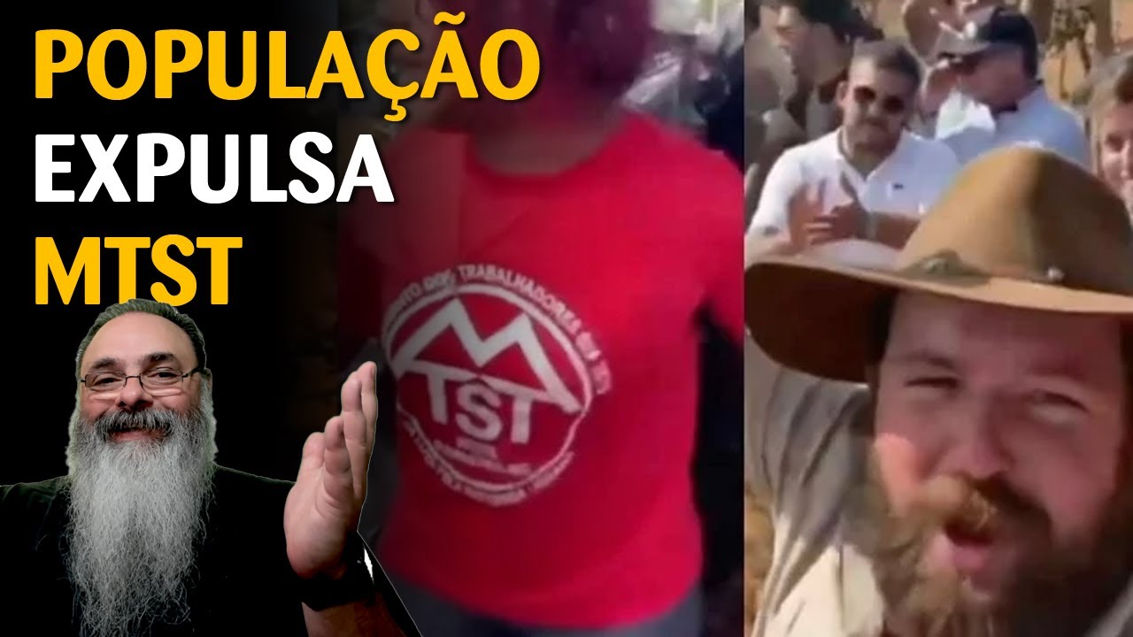 POPULAÇÃO expulsa integrantes do MTST do BOULOS que tentavam invadir ...