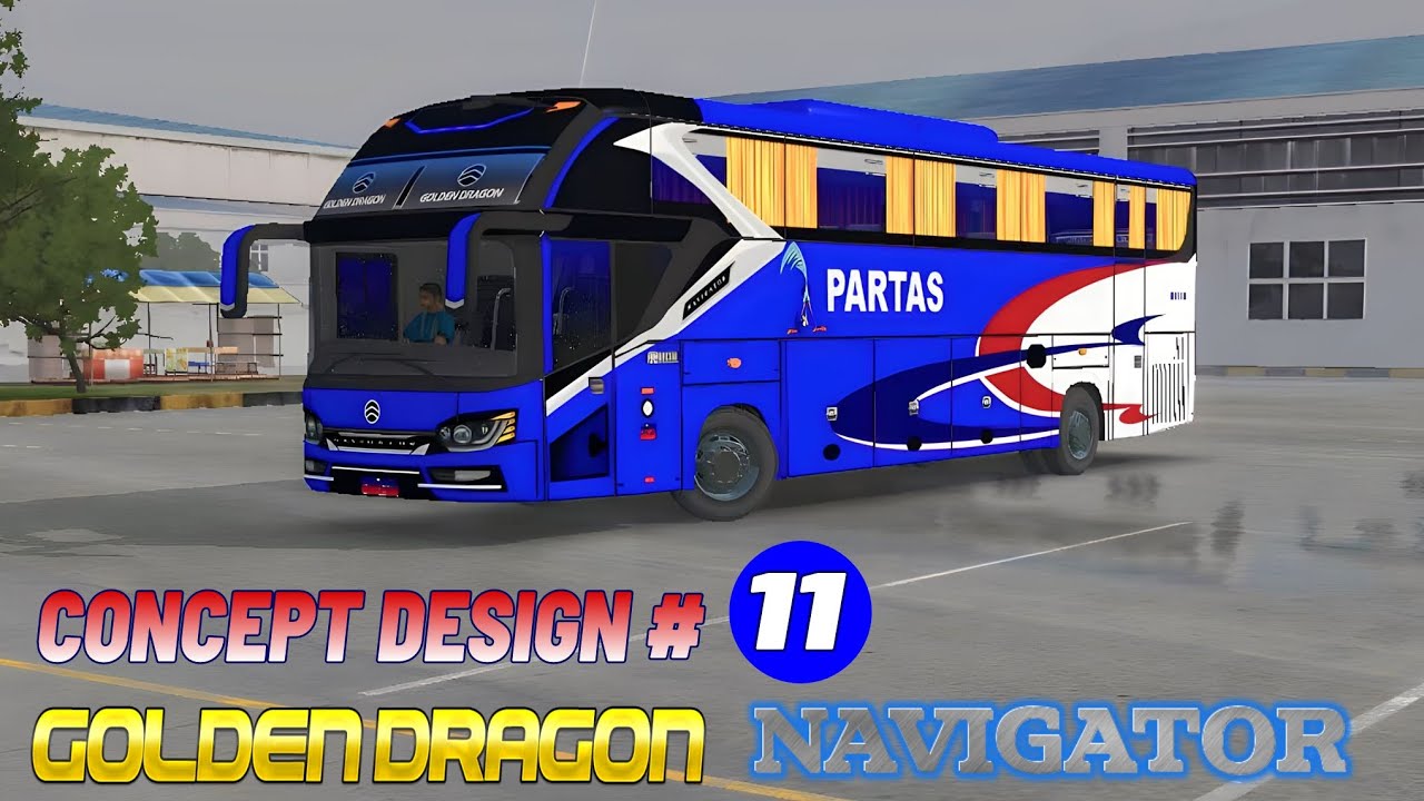 Srikandi Concept Design # 11 | Golden Dragon MAVIGATOR | Partas Livery ...