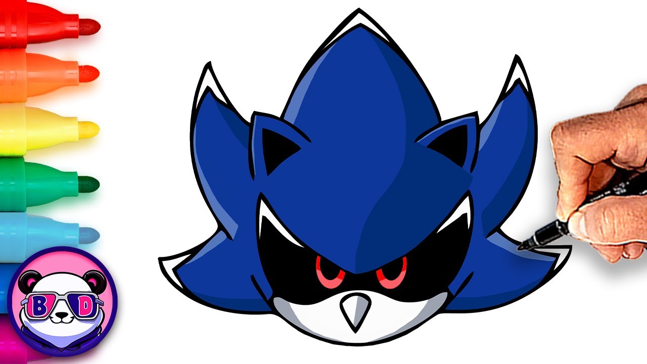 How To Draw Metal Sonic | Sonic the Hedgehog - YouTube