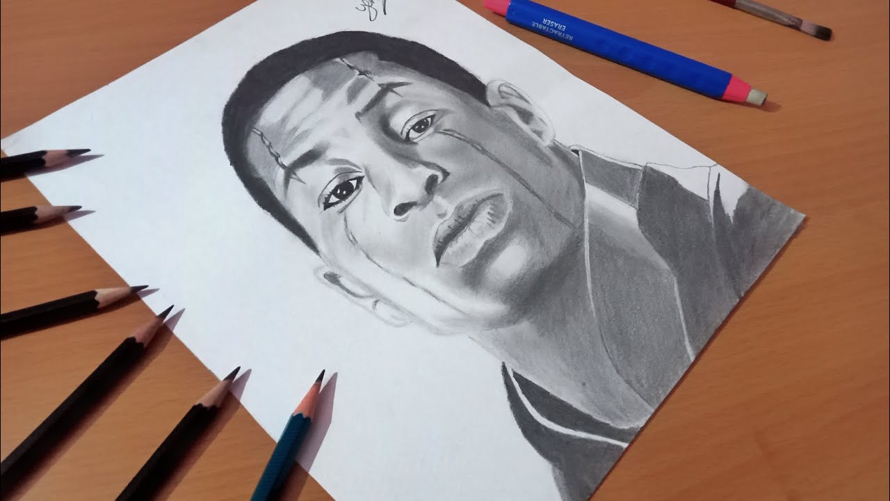 Drawing Kang the conqueror | Achromatic Arts - YouTube