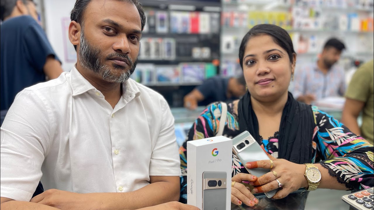 অনেক সুন্দর একটা স্মার্টফোন দারুণ কিছু কালারGoogle pixel 7pro Hazel ...