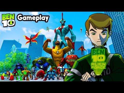 Ben10 all aliens transformation in new ben10 game #ben10gameplay #ben10 