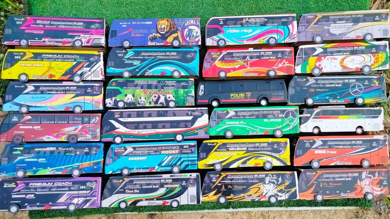 BUS BLUE STAR, BUS TUNGGAL JAYA JEDHA, ARMAGEDDON, BUS KARINA, BUS ...