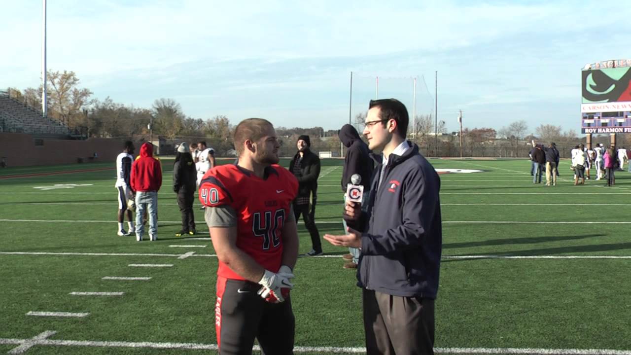 Carson-Newman Football: Eric Cain Post-Wingate 11-15-14 - YouTube