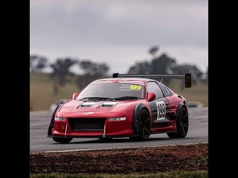 Toyota MR2 + damp track = snap oversteer - YouTube