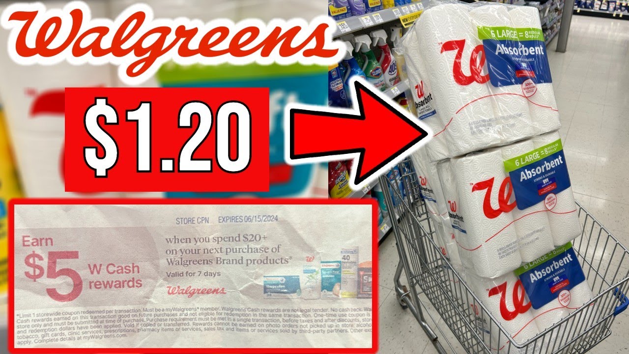 Walgreens $1.20 PAPER IN-STORE RUN!!!!! - YouTube