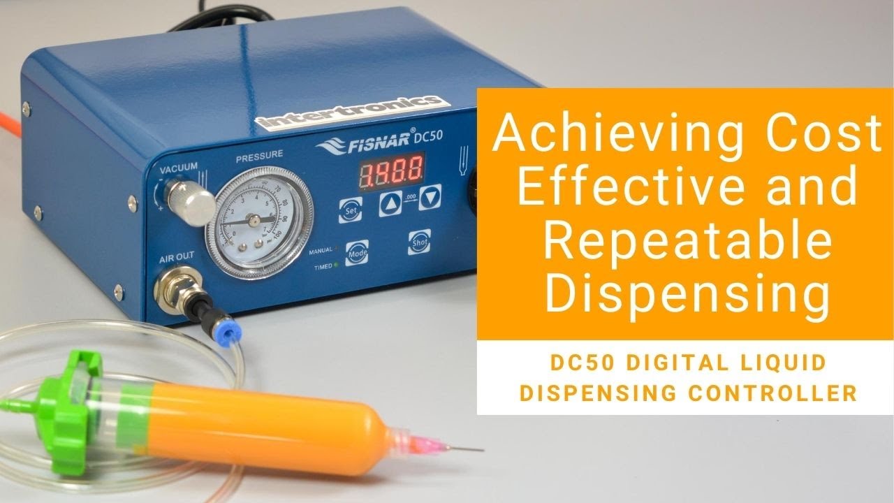 Achieving Cost Effective and Repeatable Dispensing with the Fisnar DC50 ...